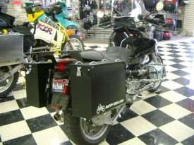 Side Racks to mount Pelican Cases - BMW R1200R R1150R/T F800 K1200R ...