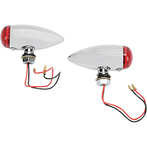 Bullet LED Marker Lights - Smooth - Red 7805-2070