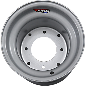 Steel Wheel - Rear - Chrome - 9x9 - 4/130-4/150 - 3+6 AMS113