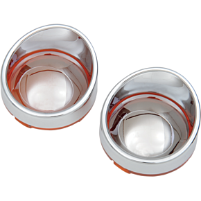 Visor-Style Bezel/Lenses - Amber/Mirror 2020-0400