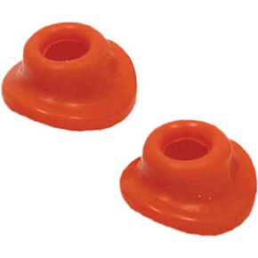 Air Valve Mud Guards Orange