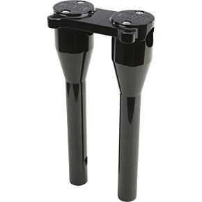 Moto Bar Riser 11" Black W/gauge Mount Tabs