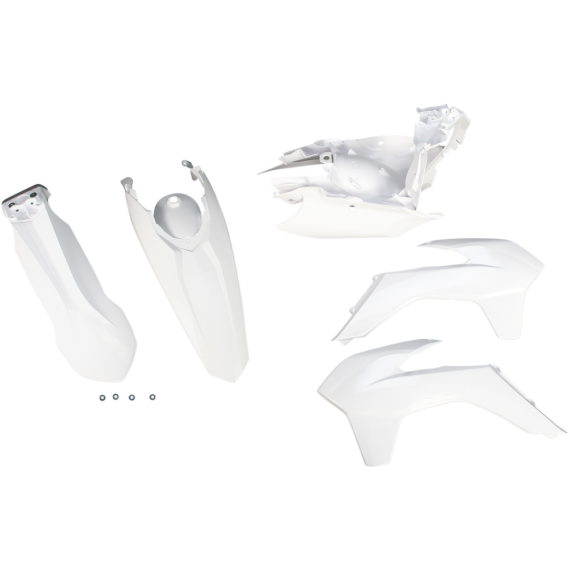 KTM Standard Replacement Plastic Body Kit - Plastic Body Kit - White