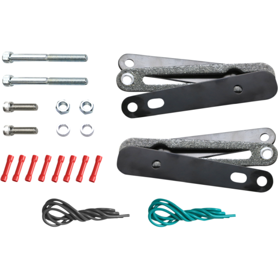 Turn Signal Relocation Kit - Sportster - Black
