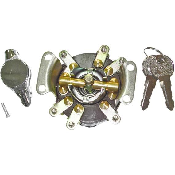 6 Pole Ignition Switch 84-95 W/fat Bob Style Dash