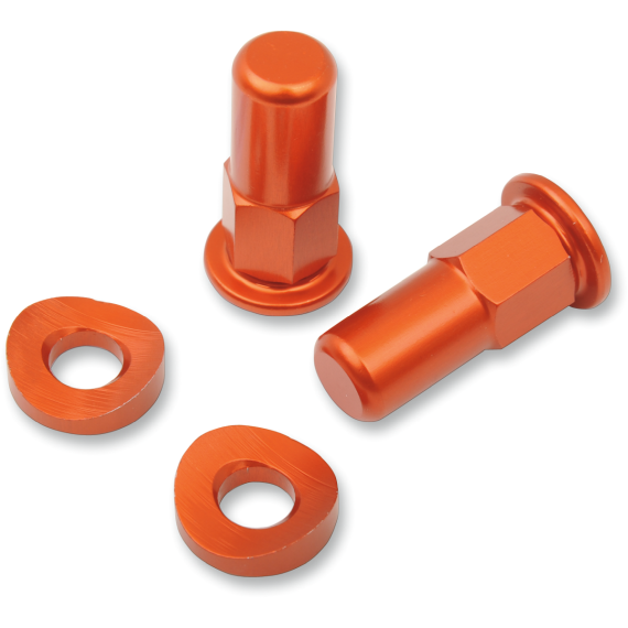 Rim Lock Nut/Spacer - Kit - Orange NTRK006