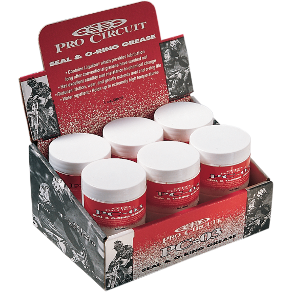 Seal and O-Ring Grease - 1 U.S. fl oz. - 12 Pack Display PC-03
