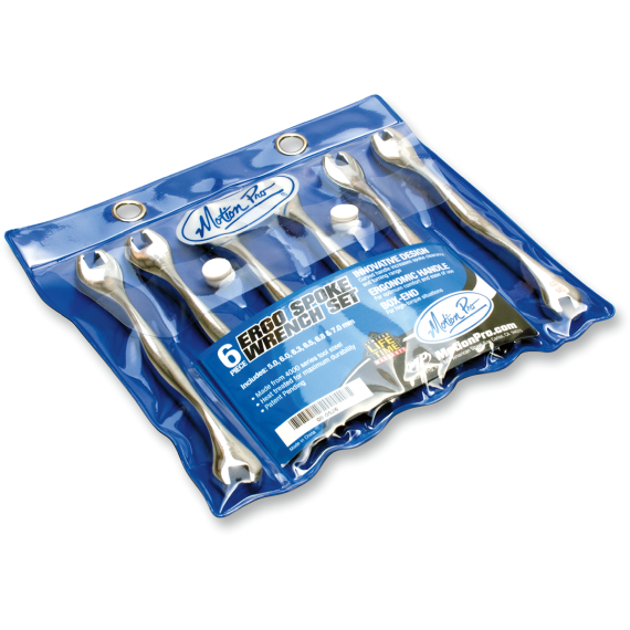 Ergo Spoke Wrench - 6 Wrench Set