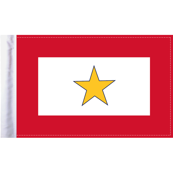 Gold Star Flag - 6" x 9" FLG-GS