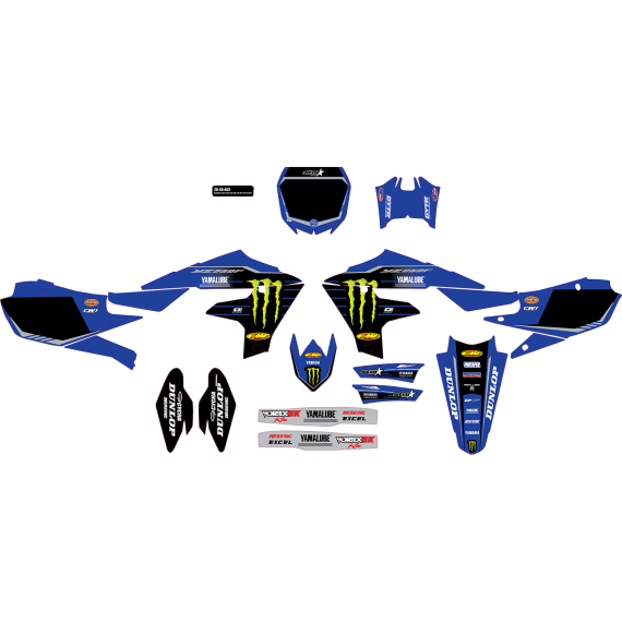 Graphic Kit - Blue - '23 Star 20-50-403