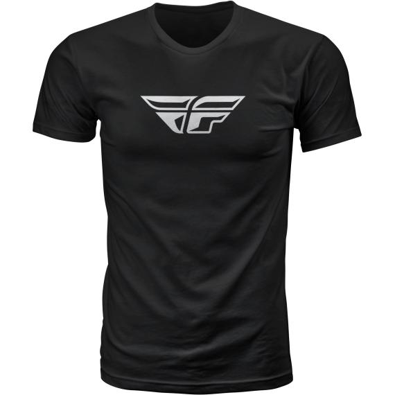 Fly F-wing Tee Black Sm