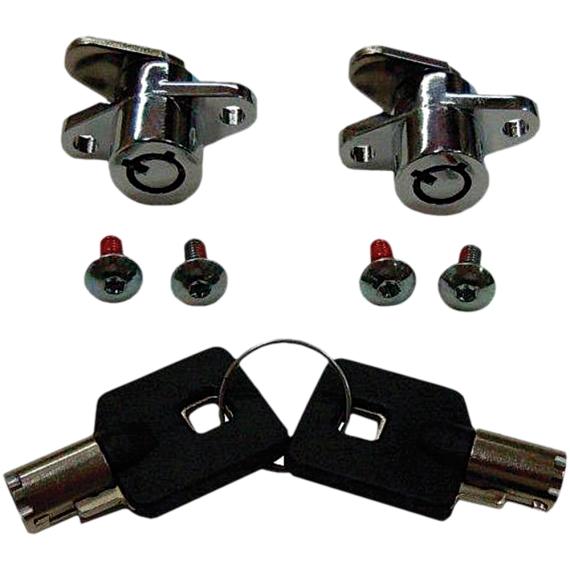 Lock & Key Assembly For Hard Saddlebags
