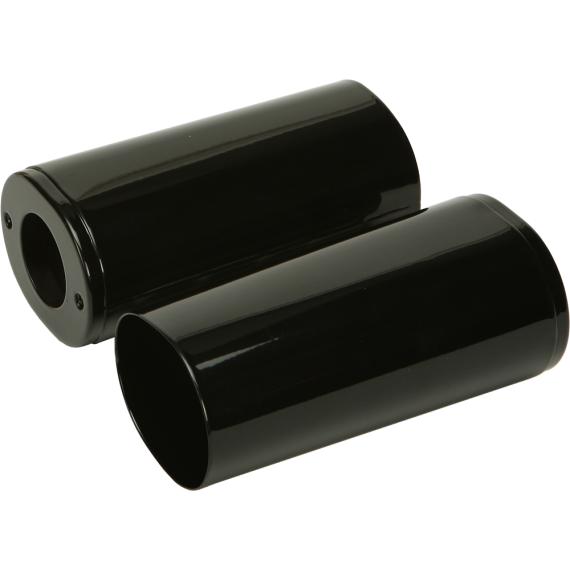 Upper Fork Tube Covers Black Touring 84-13 Flst 86-14
