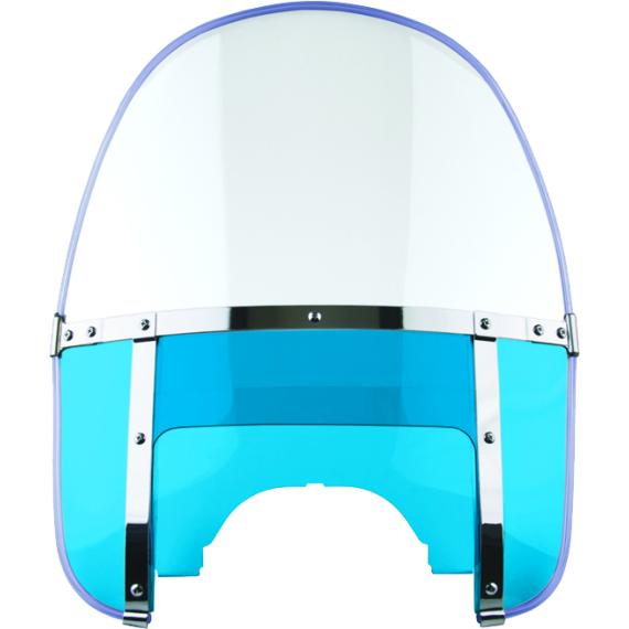 Heritage Beaded Windshield Blue Adjustable Window