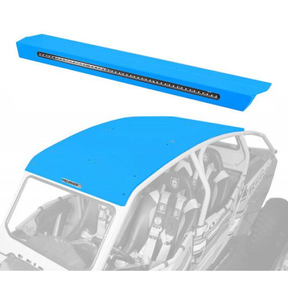 Asylum Rear Wing W/ Lightbar Sky Blue