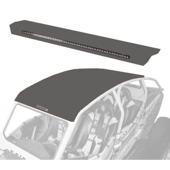 Asylum Rear Wing W/ Lightbar Stealth Grey