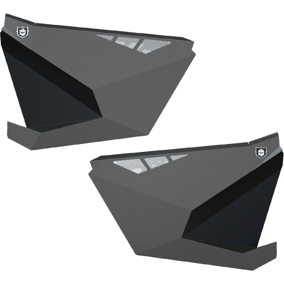 Rzr Pro Xp Doors Titanium Metallic Pol