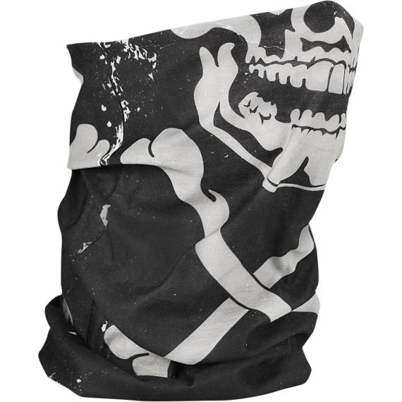 Motley Tube Fleece Lined Skull Xbones